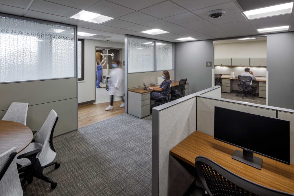 Collaborative Work Spaces in Healthcare - Zimmerman Architectural ...